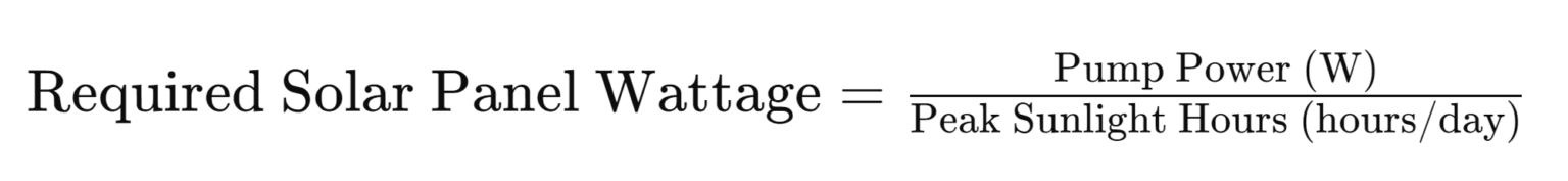 What Type of Solar Panel Do You Need for a Water Pump? | SolarCtrl